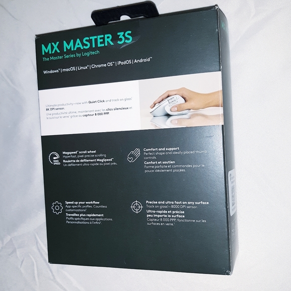 Logitech | Computers, Laptops & Parts | Logitech Mx Masters 3s Laser Wireless Mouse | Poshmark